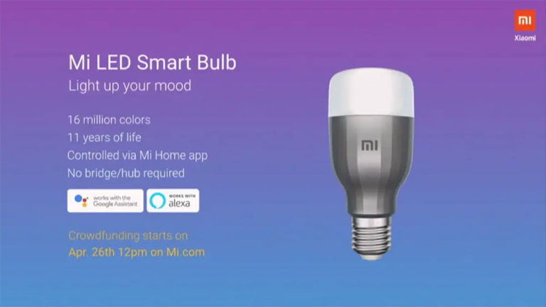 Mi LED Smart Bulb Launched in India - Semiconductor for You