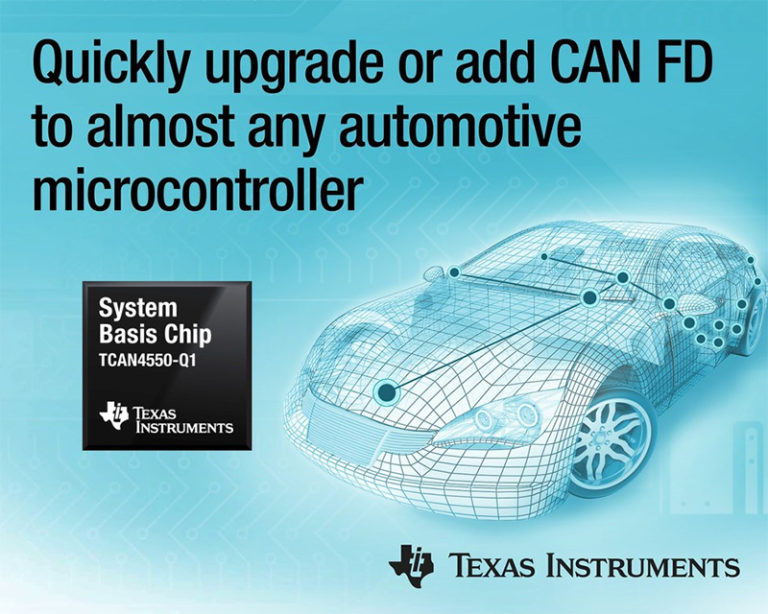 TI introduces the first system basis chip with integrated CAN FD ...
