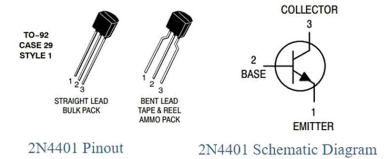 2N4401 NPN Transistor : Pin Configuration & Its Working - Semiconductor ...