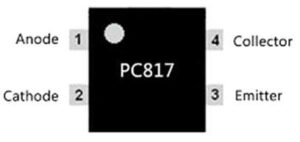 PC817 Optocoupler : Pin Configuration, Circuit Diagram & Its ...