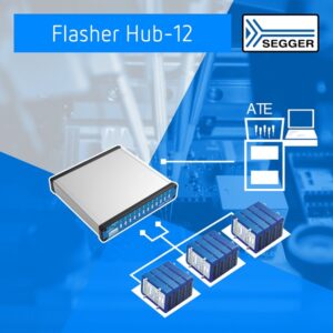 SEGGER releases the Flasher Hub-12 high-speed ISP gang-programmer with ...
