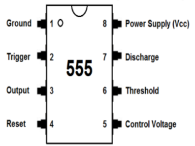 555 Timer IC Tutorial: Working, Pinout, Modes, Calculations ...