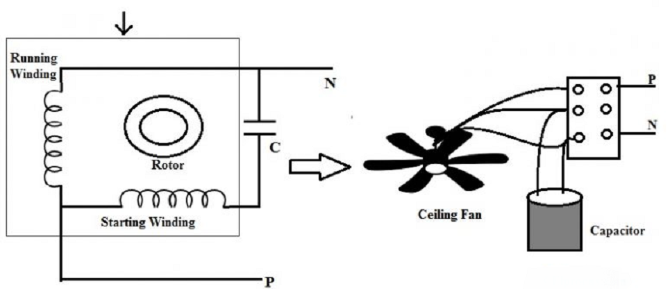 Fan Capacitor: Definition, Working Principle, Specifications, Wiring ...
