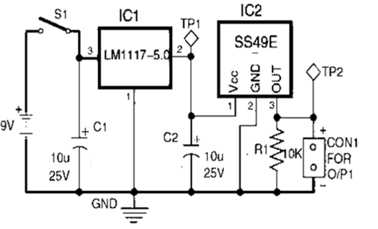 Gauss Meter: Definition, Working Principle, Circuit Diagram, Advantages ...